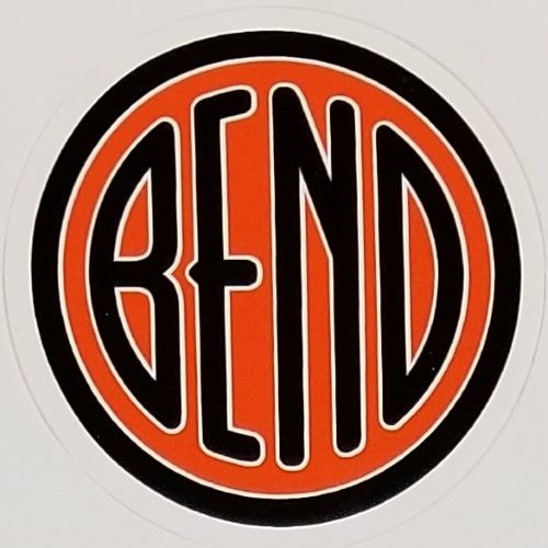 Bend Logo 4" Sticker – The Bend Store